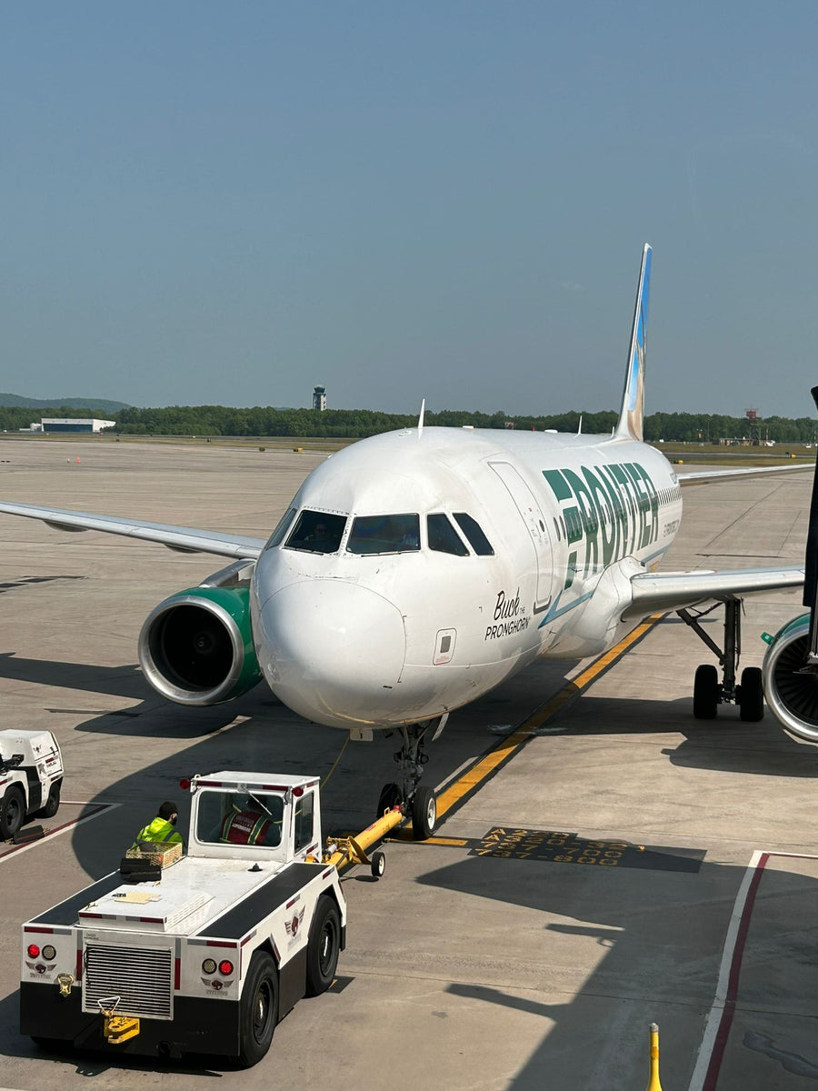 First time flying frontier, America’s Greenest Airline – Lauren Simone ...